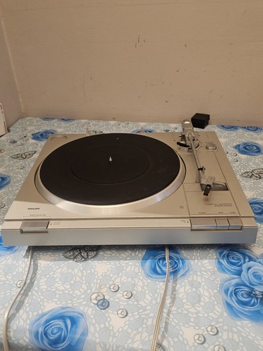 Philips F7230 Turntable Vinyl Record Player Silver | eBay UK