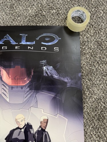 RARE 2009 SDCC Halo Legends Poster ODST Studio 4C Japanese Anime | eBay