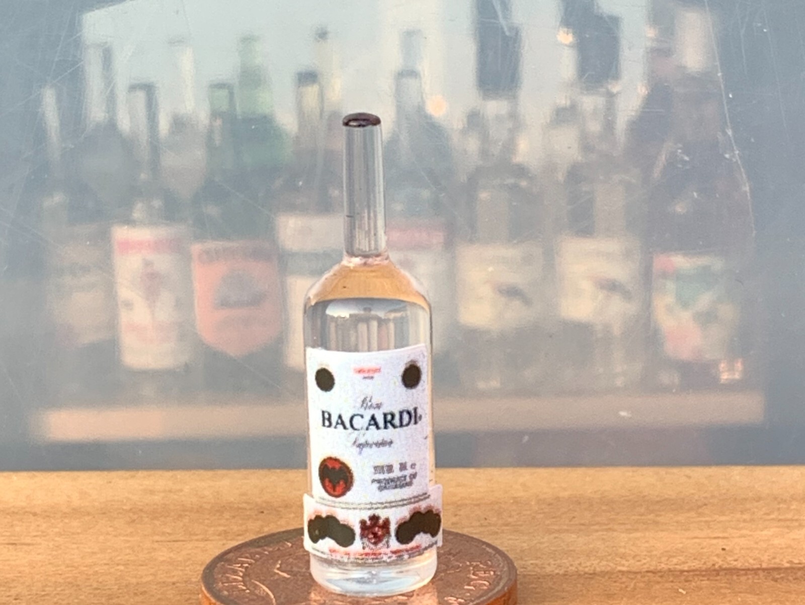 Bacardi Bottle Label