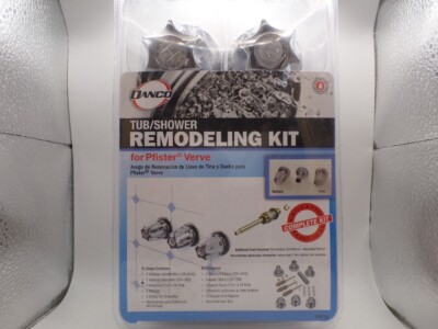 DANCO 39619 PFISTER VERVE 3-HANDLE TUB & SHOWER FAUCET REMODELING KIT ...