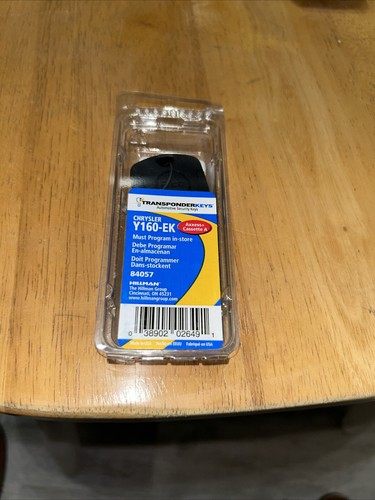 Hillman 84057 Transponder Uncut Blank Key, Chrysler Y160-EK New | eBay