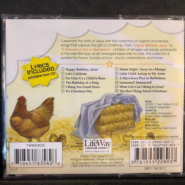 LIFEWAY CHRISTIAN STORES HAPPY BIRTHDAY JESUS - LIKE NEW CD | eBay