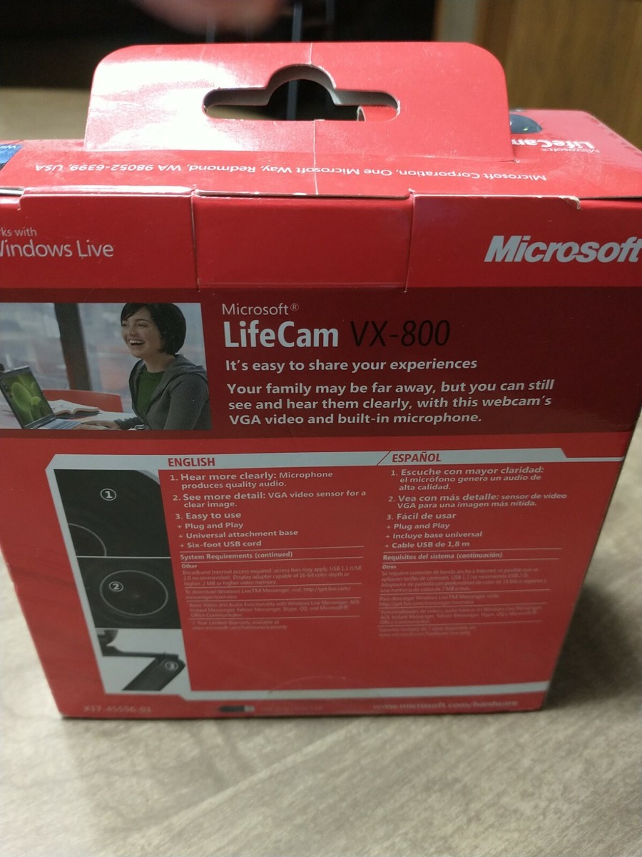 Unbox Video Microsoft Lifecam Vx800 Youtube Como Instalar A Lifecam Da