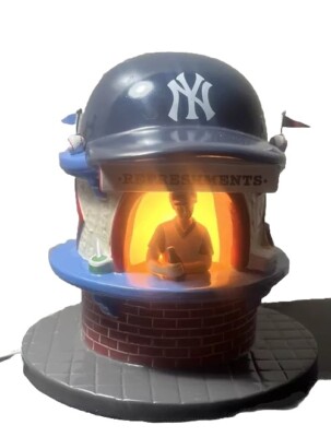 Department 56 New York Yankees Lighted Refreshments Stand | eBay