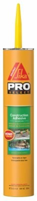 Sika 505423 Pro Select Construction Adhesive, Gray, 29-oz. - Quantity 6 ...