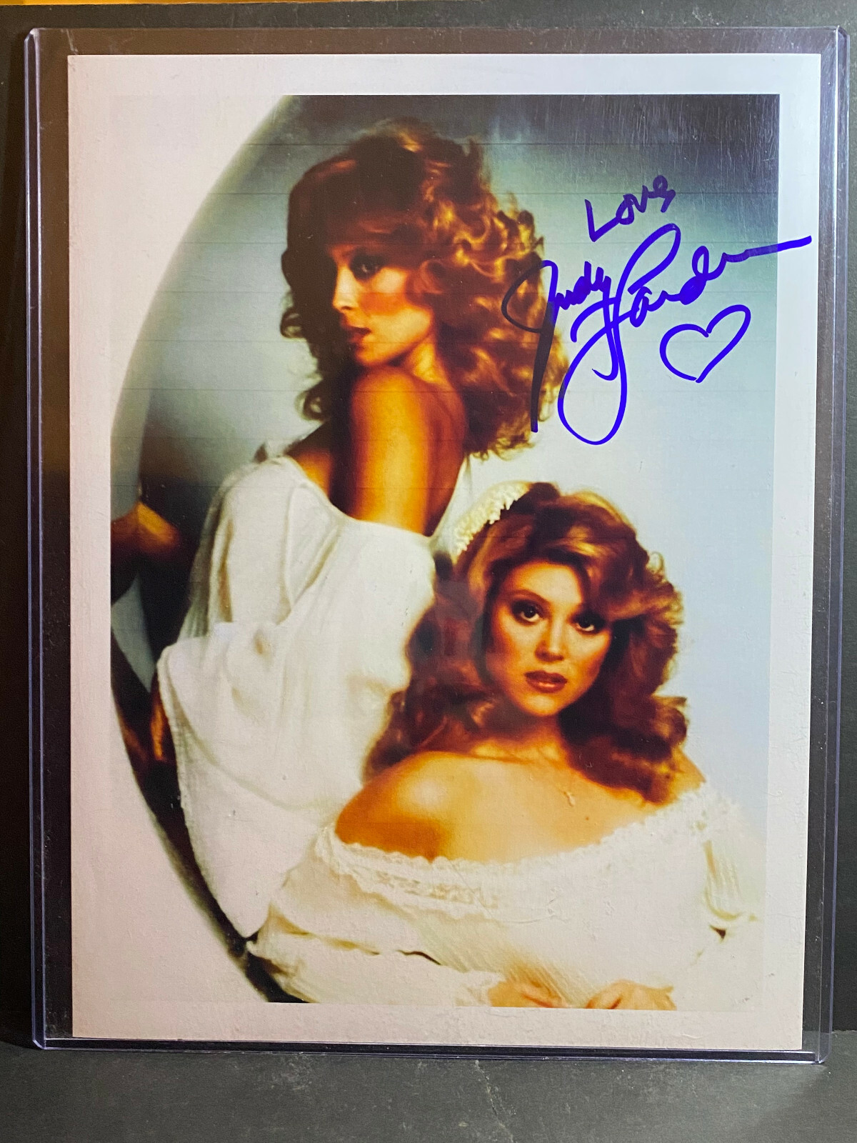 Signed Judy Landers 8x10 Photo AUTOGRAPHED Playboy "Match Game" "Happy Days" | eBay