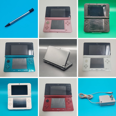 Official OEM Nintendo 3DS & 3DS LL Console w/ Charger [Tested][Yellowed ...