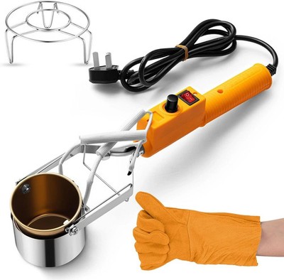 Lead Melting Pot Lead Melting Pot for Fishing & Bullets Molds Kit ...