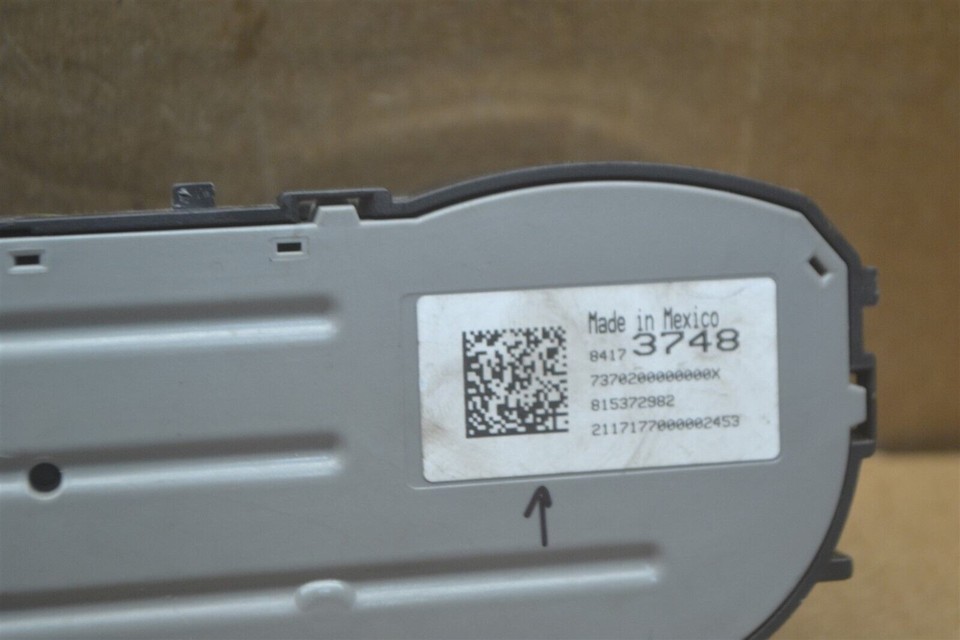 13-17 GMC Acadia Temperature AC Climate 84173748 Control 747-13 bx71 | eBay