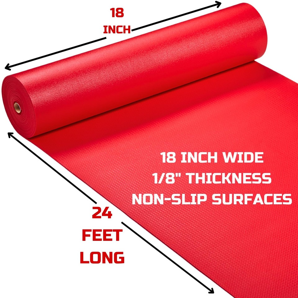 Tool Box Liner 18 inch wide x 24 ft Large, Thick Heavy Duty Toolbox ...