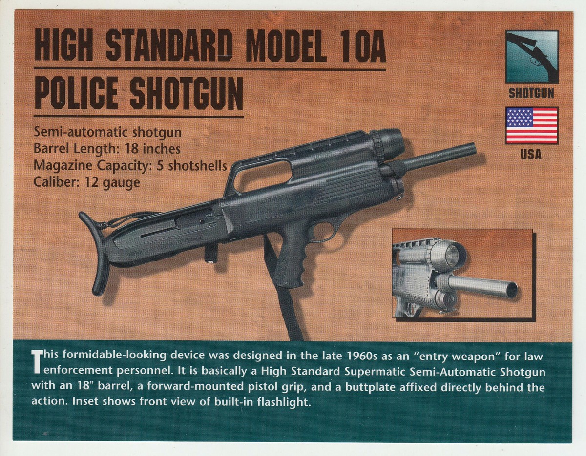 Police High Standard Bullpup