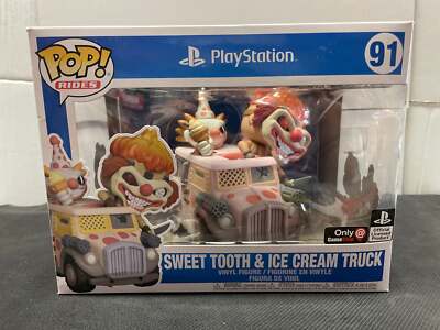FUNKO pop SWEET TOOTH & ICE CREAM TRUCK #91 (GAMESTOP EXCLUSIVE! HTF ...
