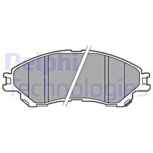 DELPHI Disc Brake Pad Set For SUZUKI Sx4 S-Cross Vitara 13- 55810-61M00 ...