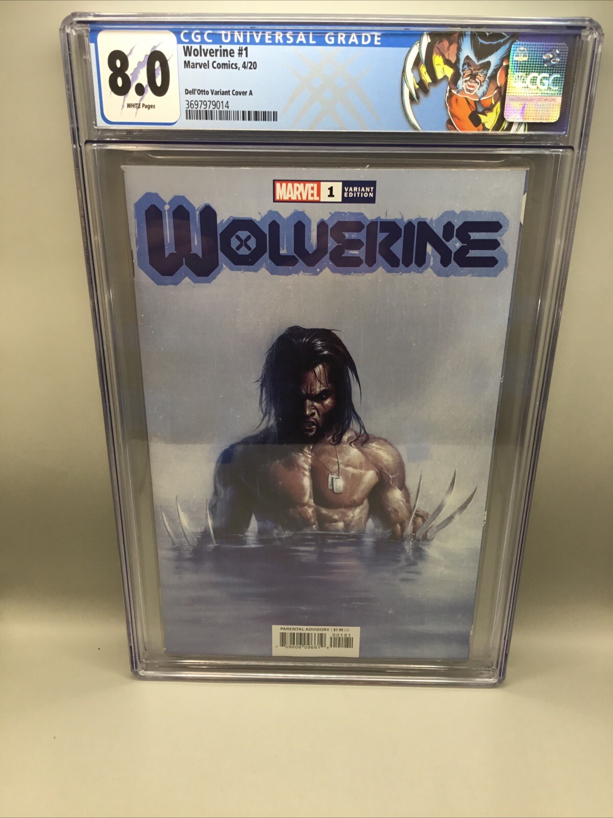 Wolverine #1 CGC. 8.0 White Pages with Custom Blue Label & Variant ...
