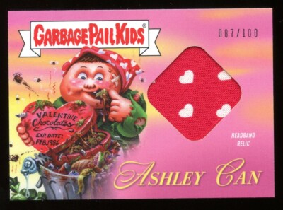2024 Topps Garbage Pail Kids Putrid Poetry Headband Relic Card Ashley ...