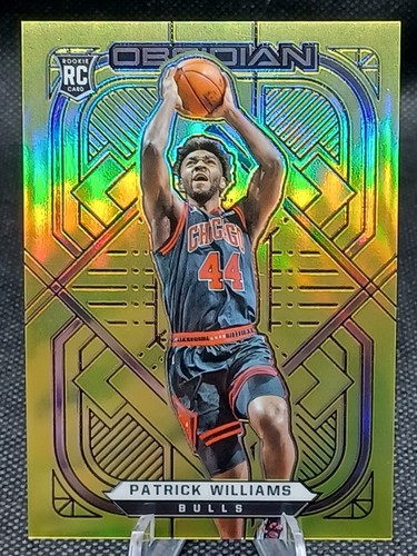 2020-21 Panini Obsidian Asia Patrick Williams RC Rookie Card Yellow ...