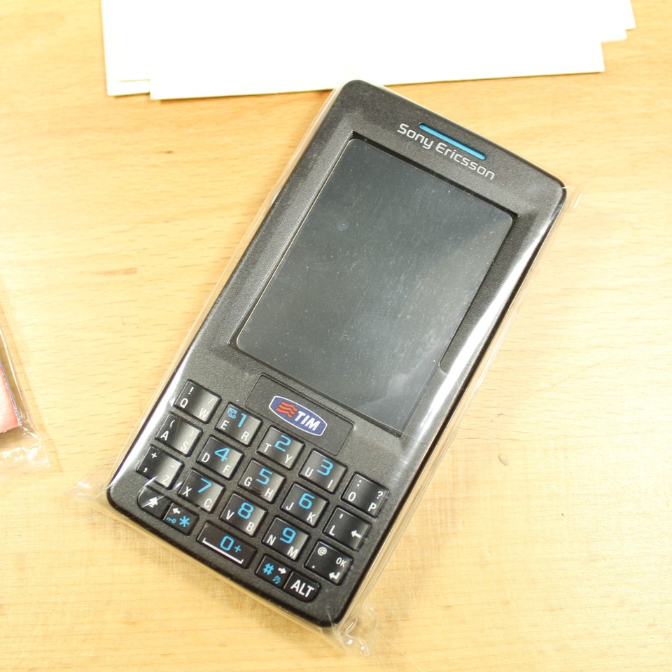 Rare Vintage Sony Ericsson M600i Black Phone TIM In Box Collectible ...