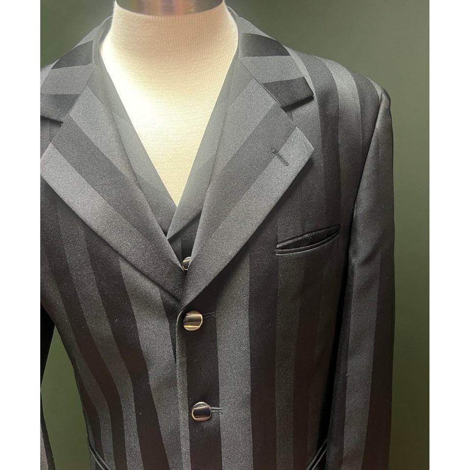 Falcone Striped 3 Piece Suit Men's Super 100's Desegno Collezione Men's ...