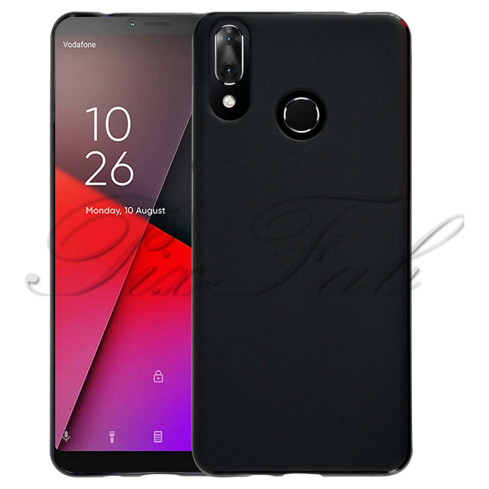 Case For Vodafone Smart X9 VFD 820 New Clear Black Blue Silicone Gel ...