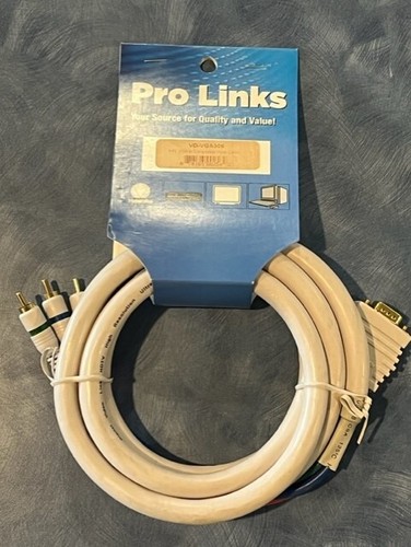 Pro Links 6 ft. VGA to Component Video Cable | eBay