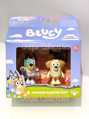 Bluey & Friends Surprise Blaster Suit Story Starters Bluey Chucky ...