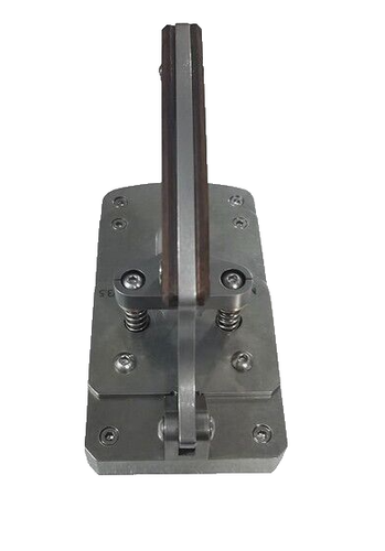 Leather strap making punching machine manual end hole spacing tool | eBay