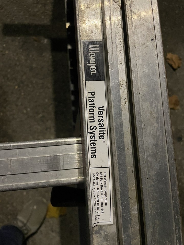 Wenger Versalite Stage Staging Platform With Legs 6’x3’ And 8’x3’ | eBay