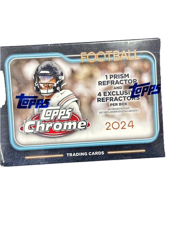 2024 Topps Chrome Football Blaster Box Factory Sealed | eBay