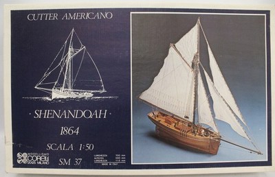 COREL Modellismo SM37 CUTTER AMERICANO SHENANDOAH 1864 1:50 Scale Model ...
