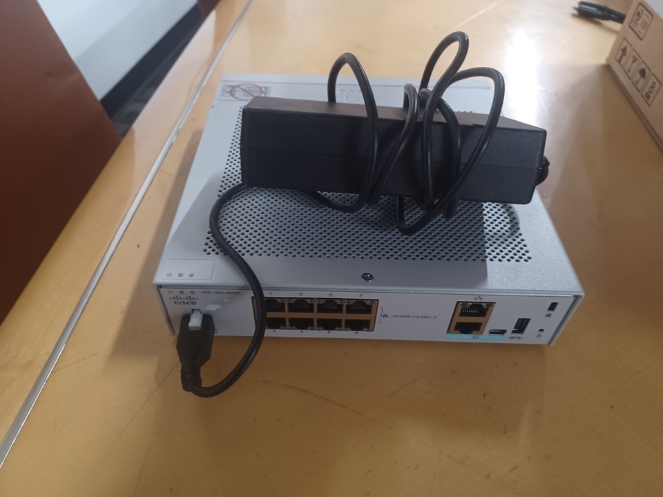 CISCO FPR-1010 NETWORK SECURITY FIREWALL W/ ADAPTER | eBay