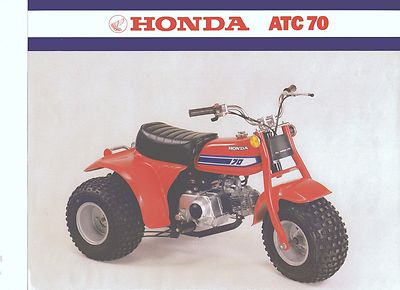 1981 HONDA ATC 70 THREE WHEELER BIKE 2 Page ATV Motorcycle Sales ...
