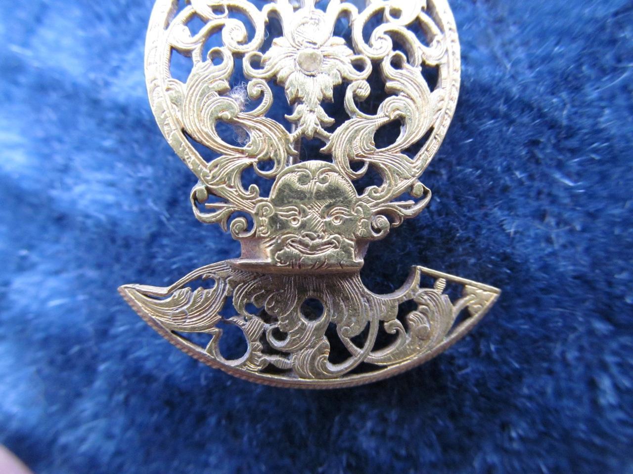 18th c. FUSEE WATCH MOVEMENT "Northwind" Brooch Conversion | eBay