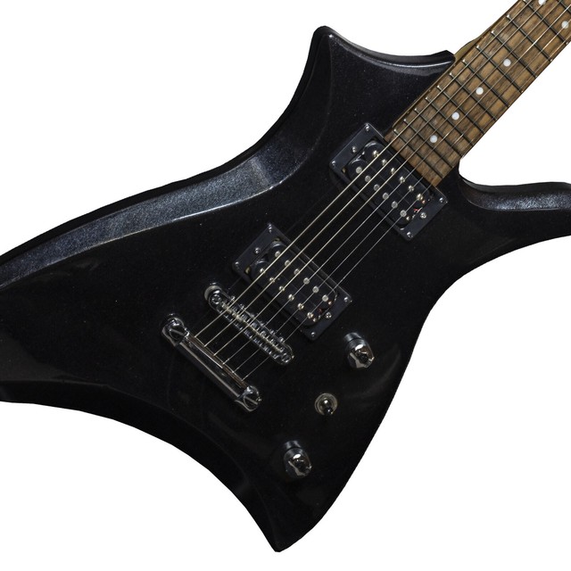 Electric Guitar Crafter RG600 Metallic Black Heavy Metal Style X32 for ...