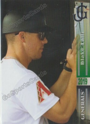 2019 Jackson Generals Blake Lalli MGR Arizona Diamondbacks | eBay