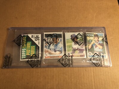 1979 Topps Baseball Rack Pack Sparky Lyle Top, Bruce Sutter Back Go 4 ...