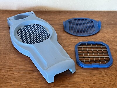 Coup’ Chef TUPPERWARE coupe Frites Légumes Fruits avec sa grille de 15 ...