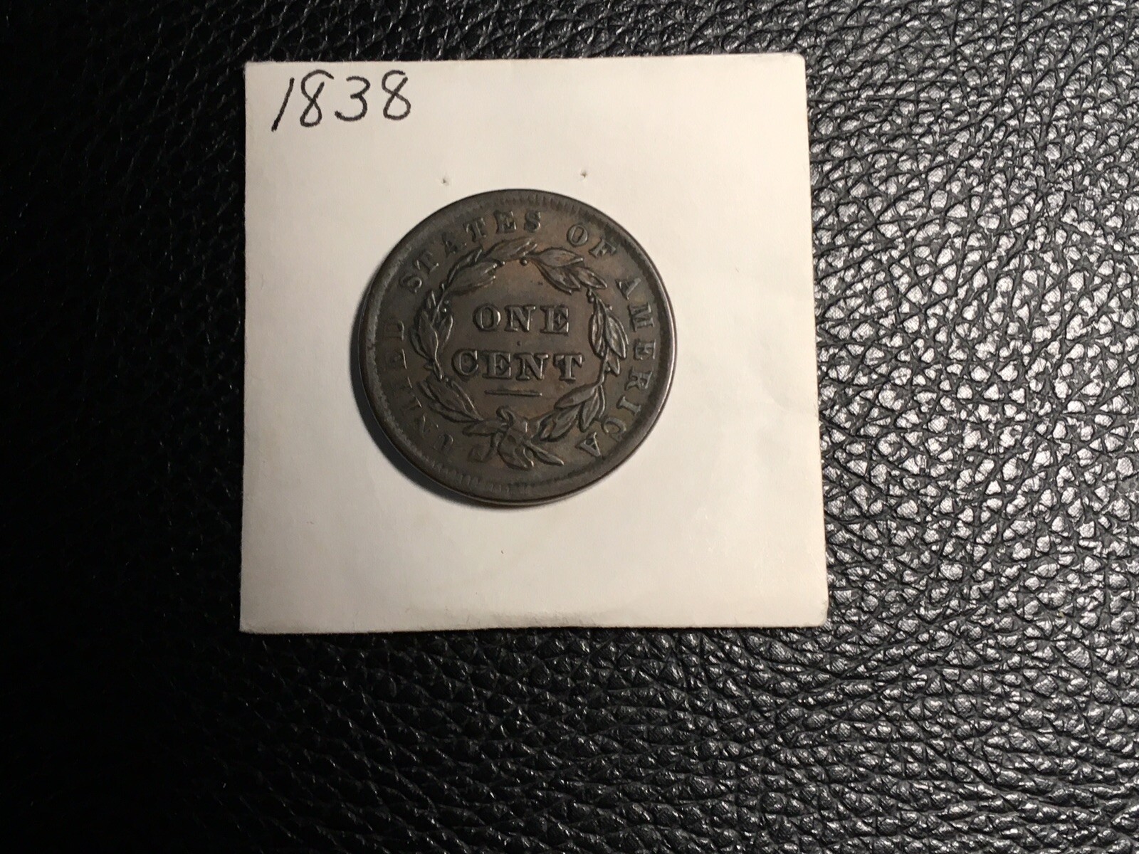 1838 Large Cent Nice Very High Grade Original Uncleaned From A Old ...