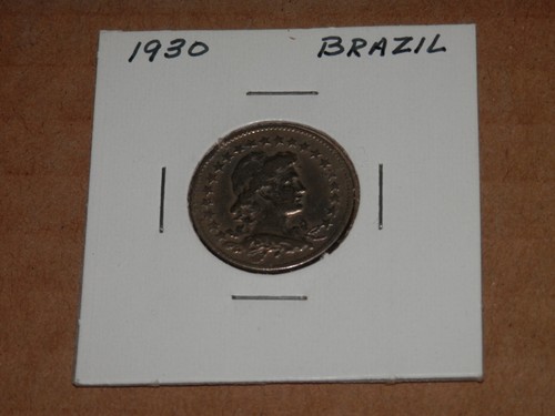 1930 BRAZIL 100 REIS COIN - NICE CONDITION - KM #518 | eBay