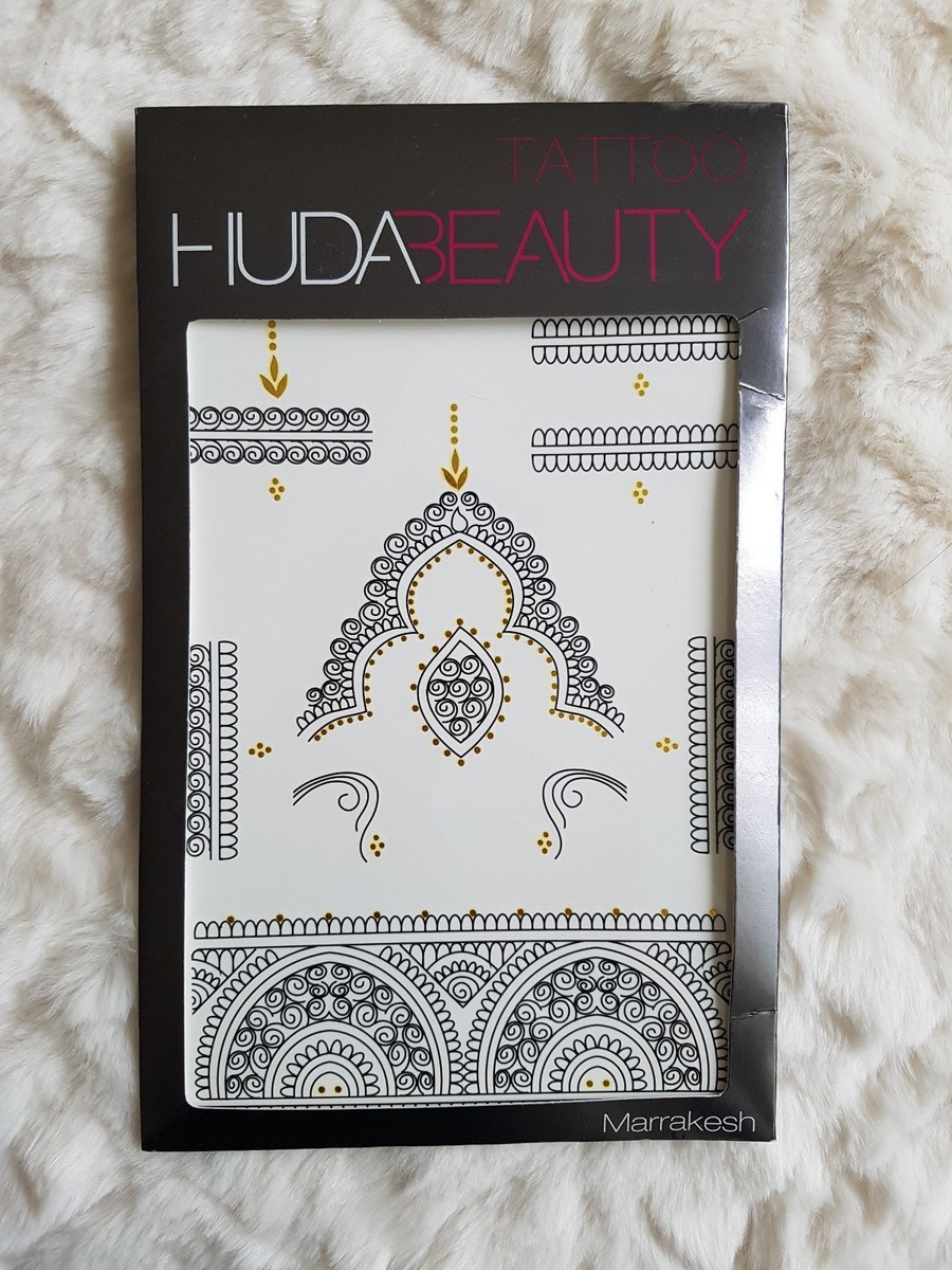 Huda Beauty Henna Tattoos