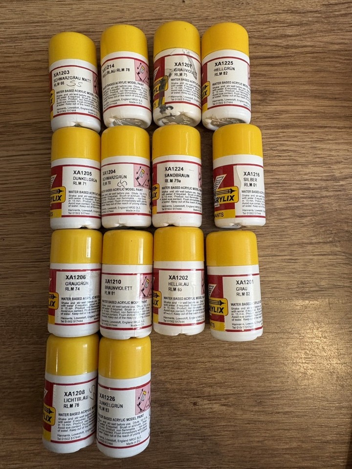 Model paint job lot, xtracrylix 40 jars | eBay UK