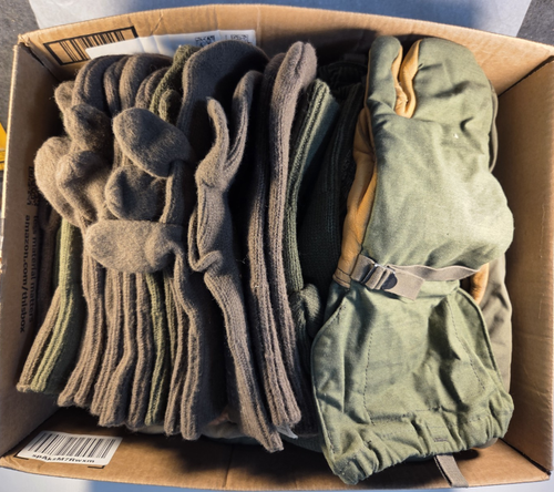 VTG U.S. ARMY Military COLD WEATHER Trigger Finger (25) MITTENS & (22 ...