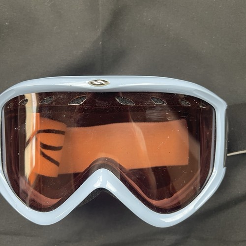 Smith Snow Goggles Light Blue Frame Orange Tinted Goggles Snow Ski Gear ...