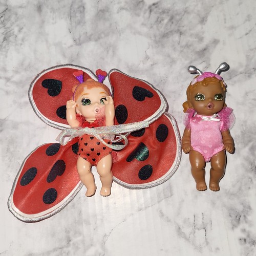 Lot Of 2 Zapf Creations Mini Baby Borns Poseable ~4.5" | eBay Australia