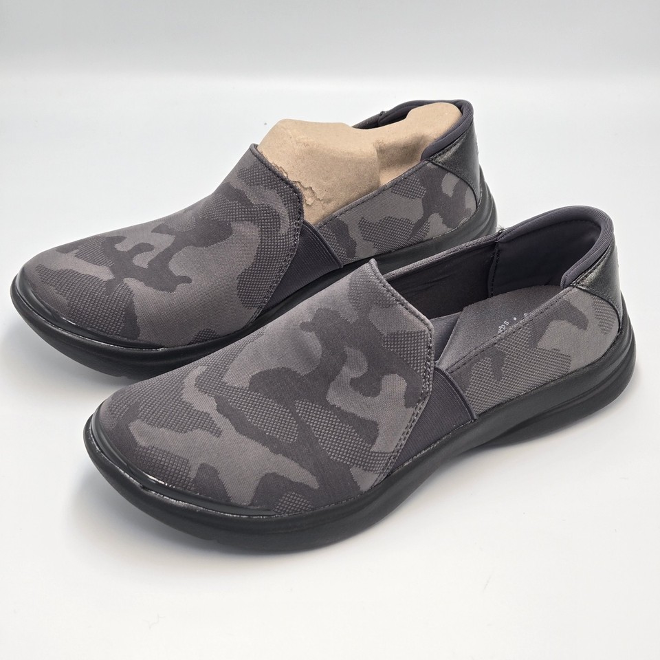 BZees Shoes NEW Women sz 9 cushioned insole Slip on Jitterbug Sneaker ...