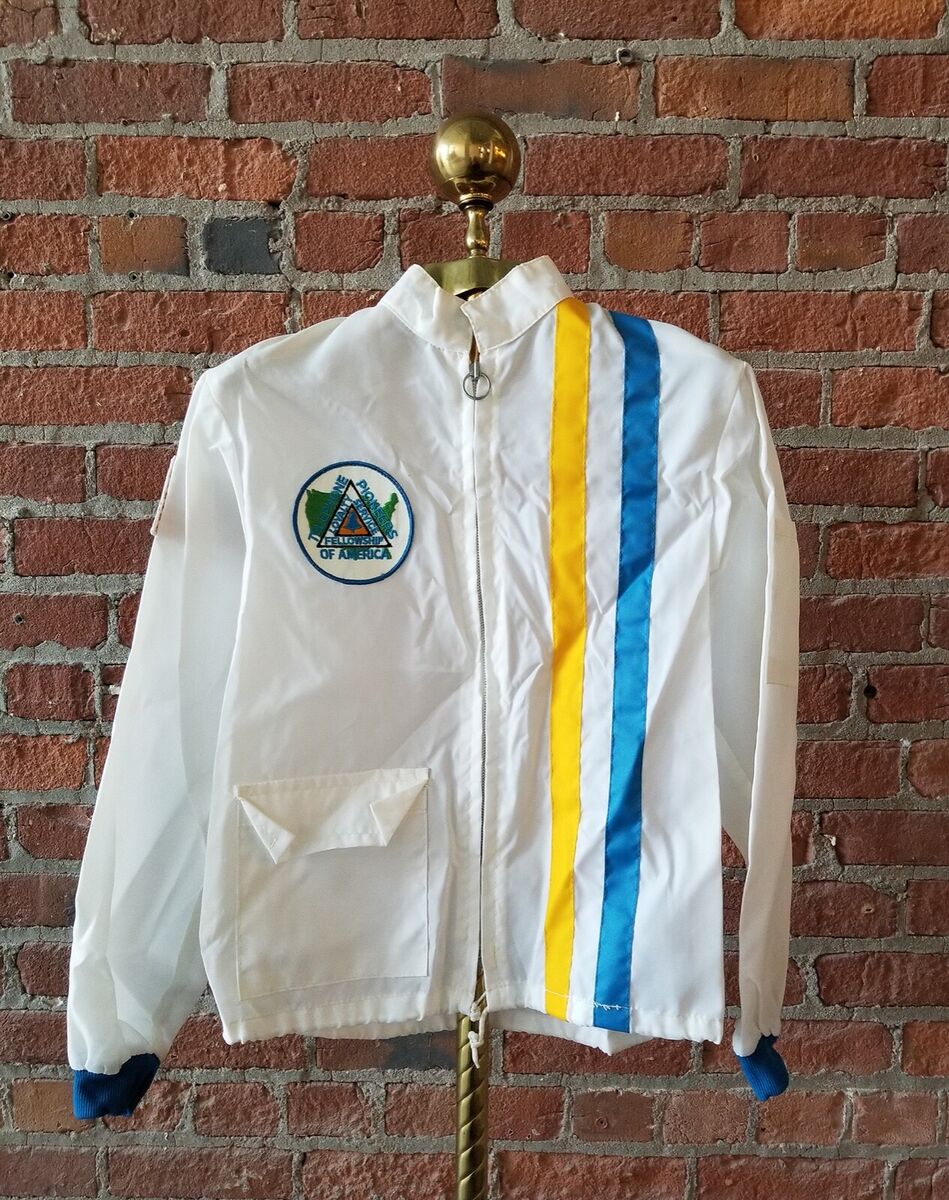 70s GREAT LAKES Nylon Racing Jacket-Sz16-UNWORN-Bell 70s GREAT LAKES Nylon Racing Jacket-Sz16-UNWORN-Bell