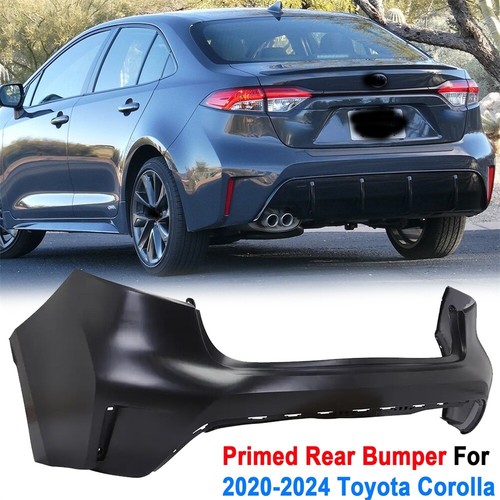 Rear Bumper Cover Primed For 2020-2024 Toyota Corolla TO1100353 ...