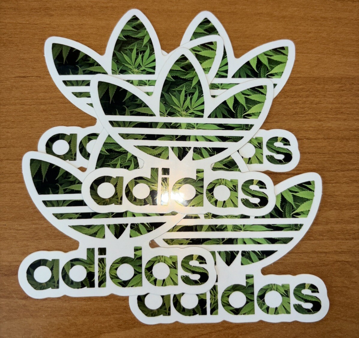 Cool Adidas Logos Weed Vintage 90s Faded Black Adidas Cannabis Weed