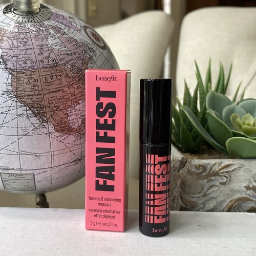 BENEFIT FAN FEST FANNING & VOLUMIZING MASCARA HYPER BLACK 0.1oz 3 g ...