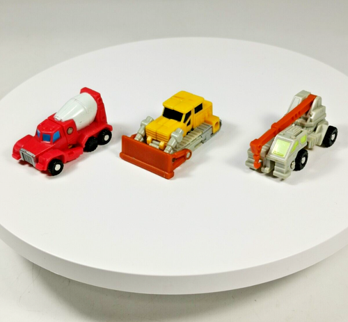Transformers G1 Micromasters Construction Patrol Hasbro 90s LOT FOR ...