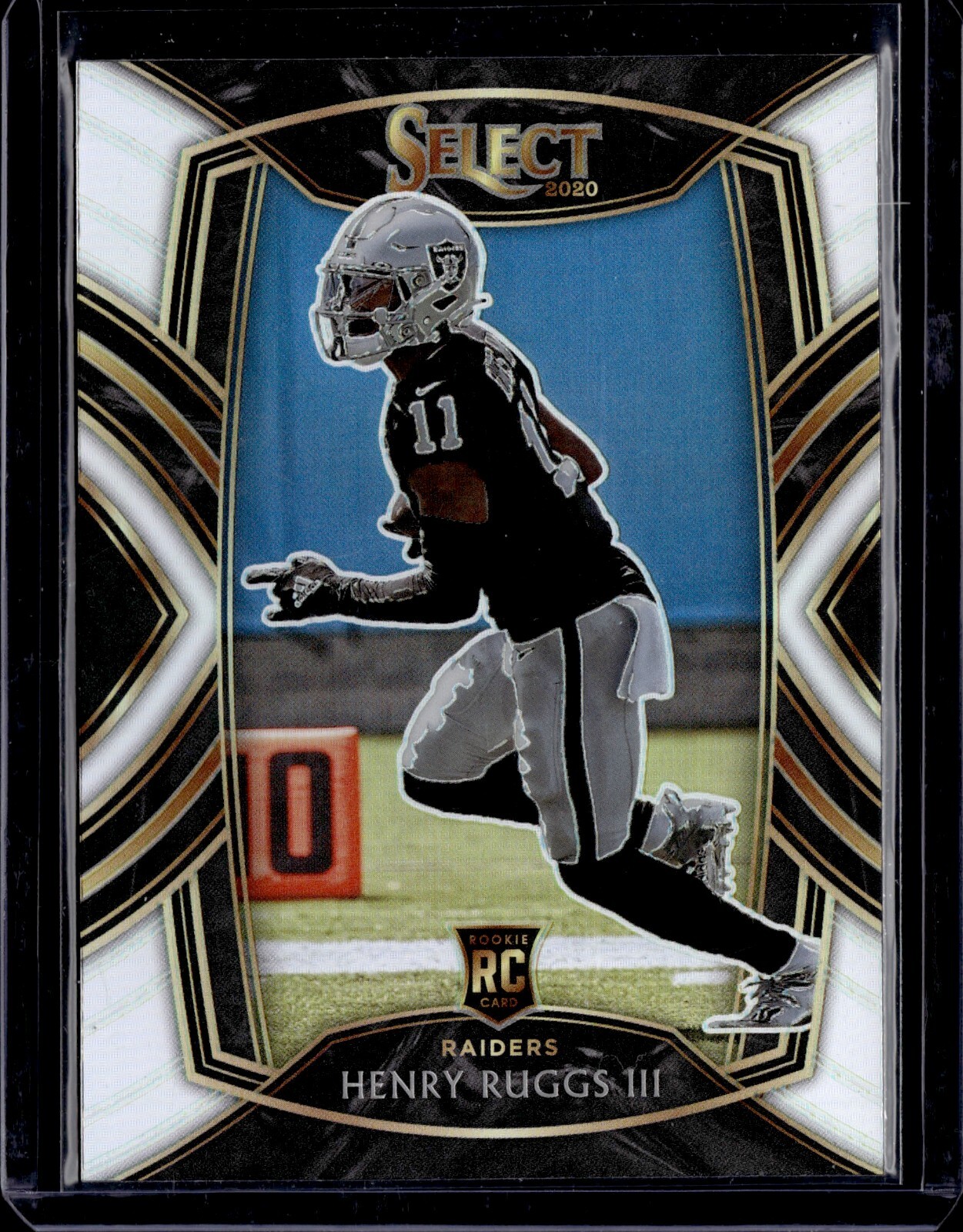 2020 Panini Select HENRY RUGGS III Silver Rookie Card #258 Las Vegas ...